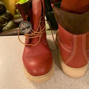 Timberland | Shoes | New Timberland Maroon Boots Size | Poshmark